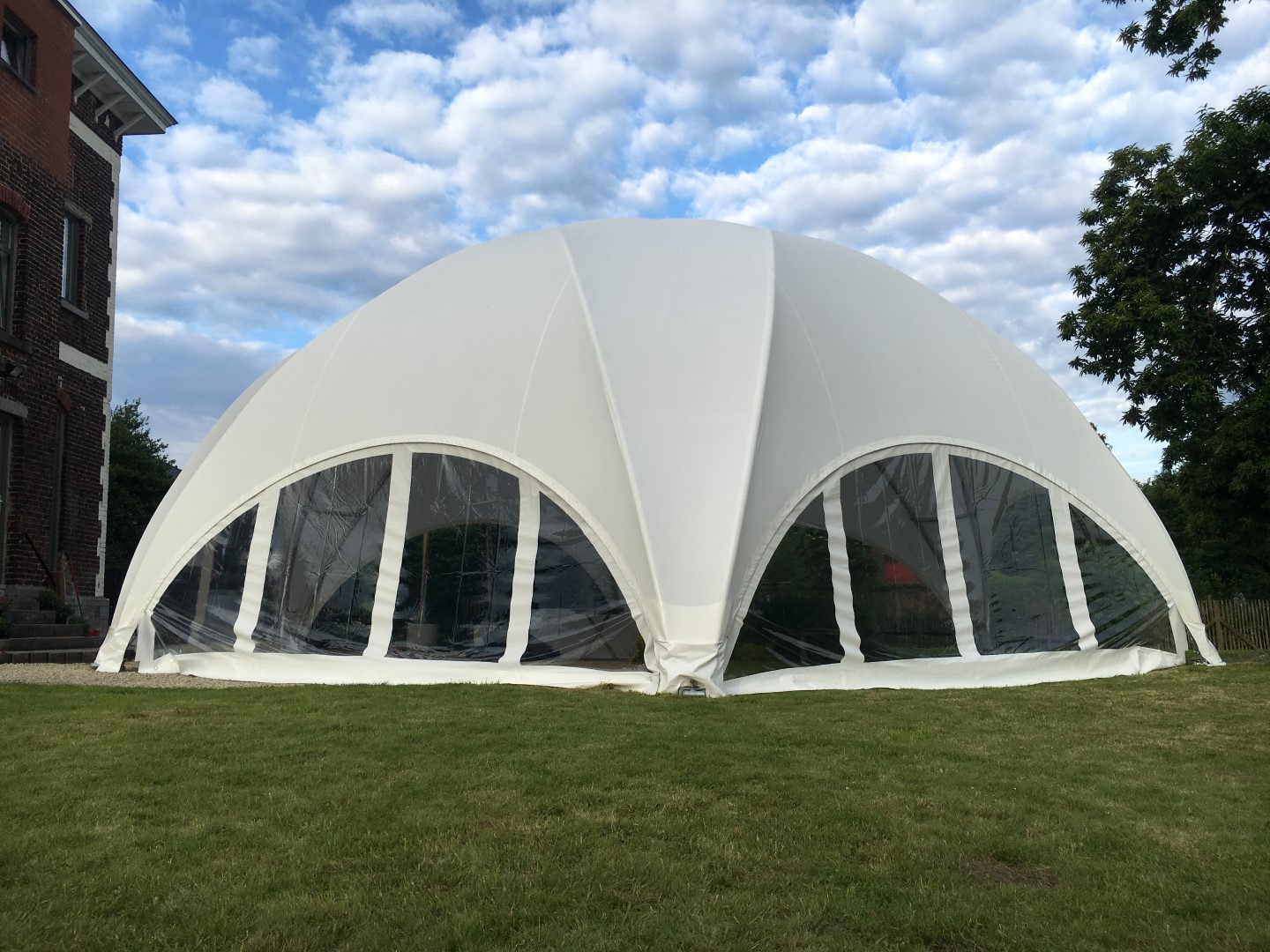 Hexadome, tent huren, tuinfeest, tentenverhuur Tentenverhuur ...